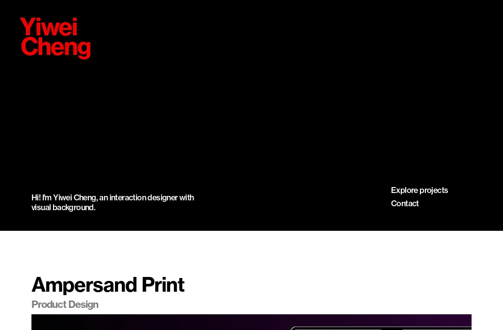 yiweicheng-portfolio