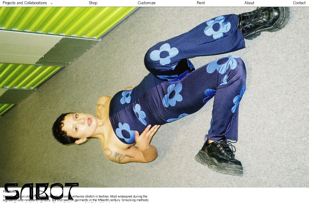 Sabot — Projects & Collab - Pelican