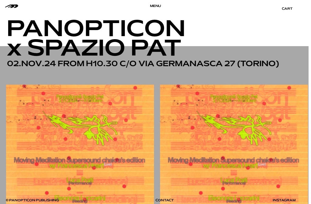 PANOPTICON PUBLISHING — PANOOPTICONxSPAZIOPAT