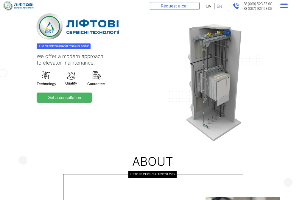 LLC “ELEVATOR SERVICE TECHNOLOGIES” — LLC “ELEVATOR SERVICE TECHNOLOGIES”