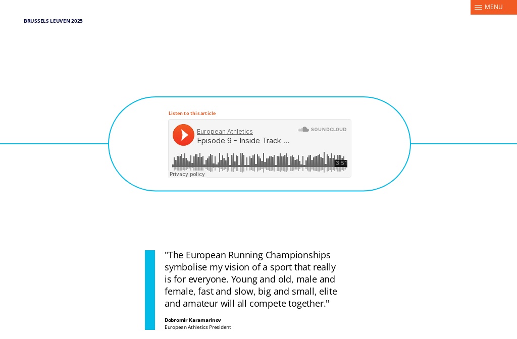 EA: Inside Track magazine - June 2024 — Running Championships