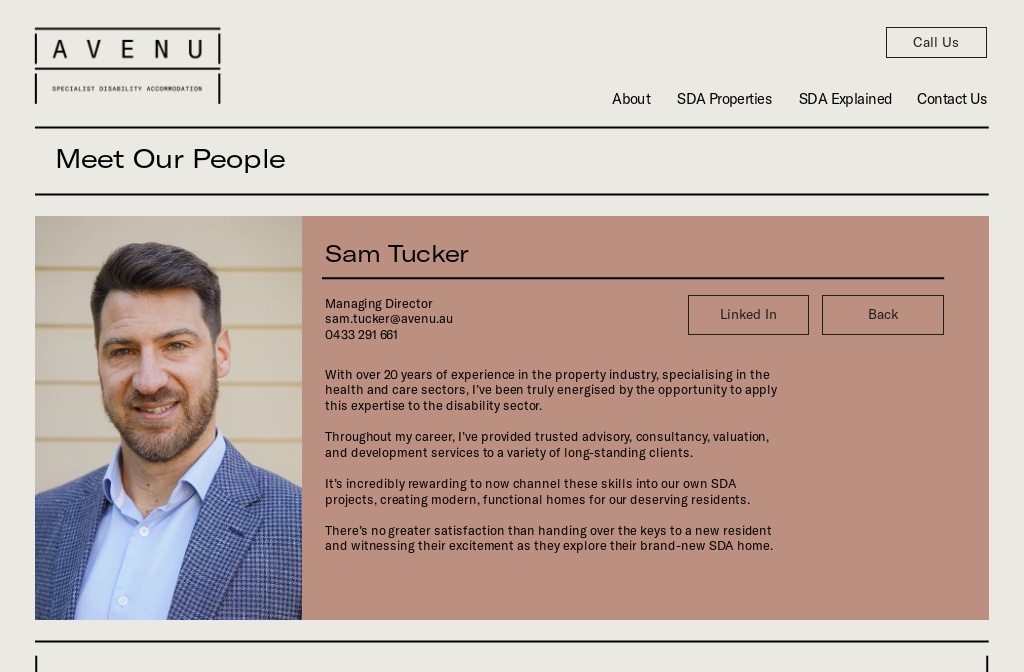 Avenu — Meet Our Team