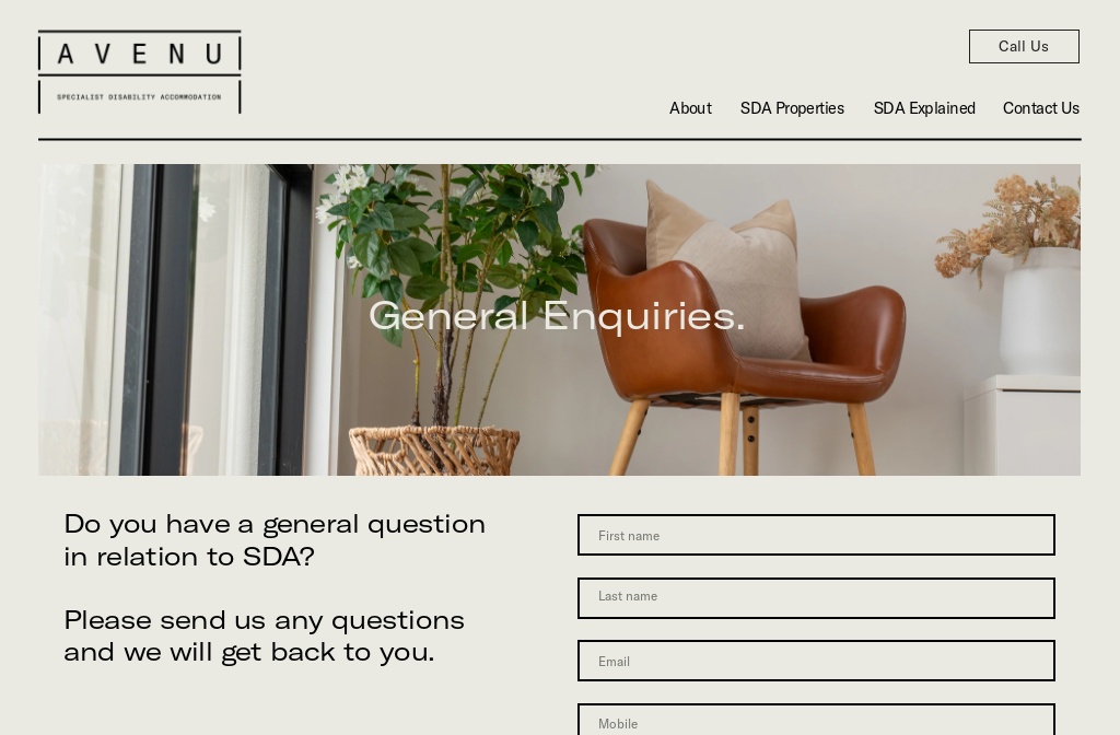 Avenu — General Enquiries