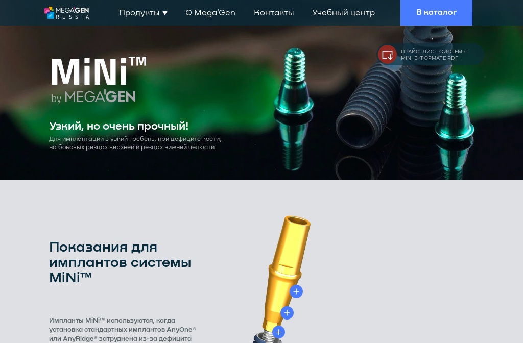 Megagen Russia — MiNi — Мегаджен Россия