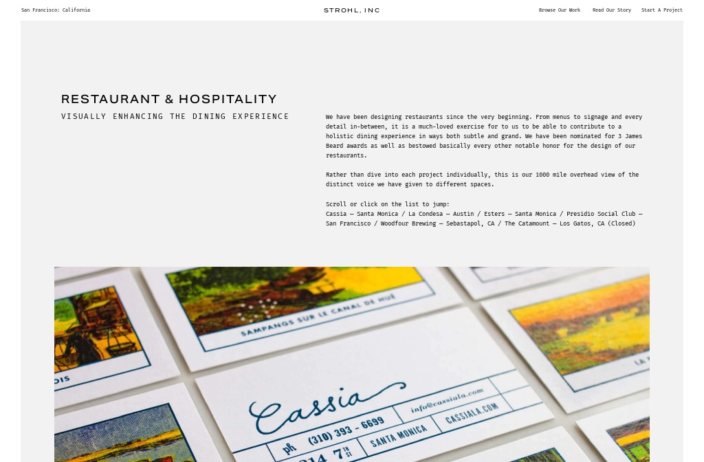Brand and Graphic Design for Restaurant and Hospitality from James ...
