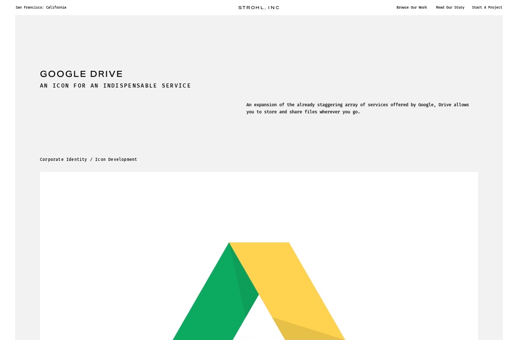 Designers of the original iconic logo for Google Drive - Strohl, Inc ...