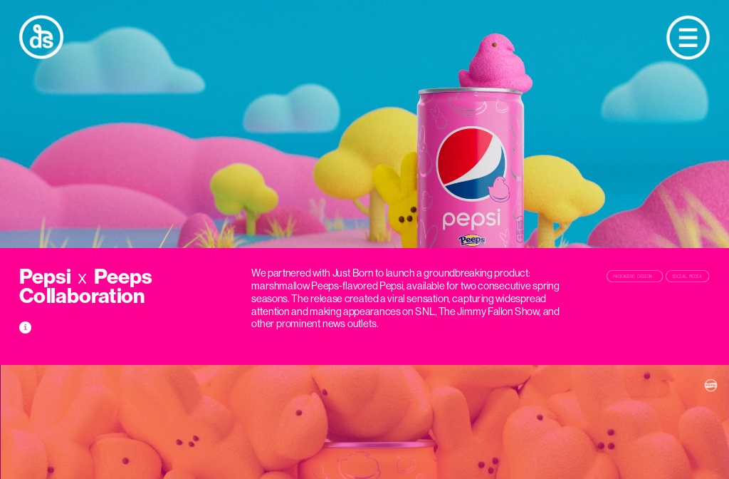 David Schwen | Creative & Design Direction — Pepsi x Peeps