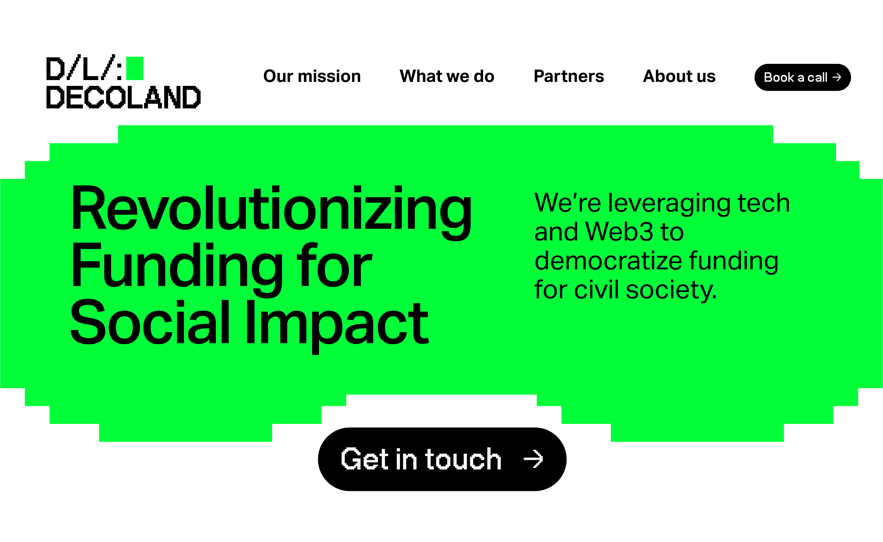 Decoland - Revolutionizing Funding for Social Impact