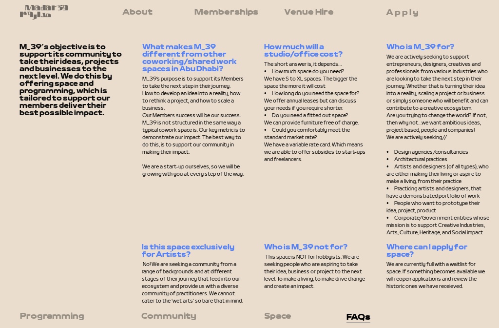 M39//Madar_39 — FAQs