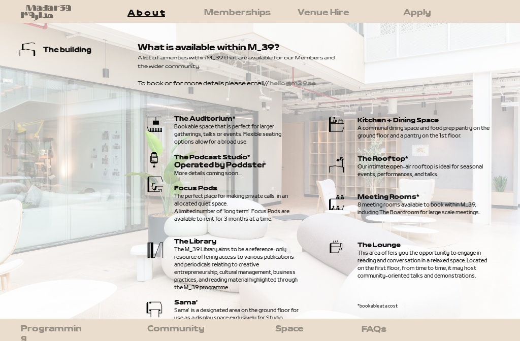 M39//Madar_39 — The Building