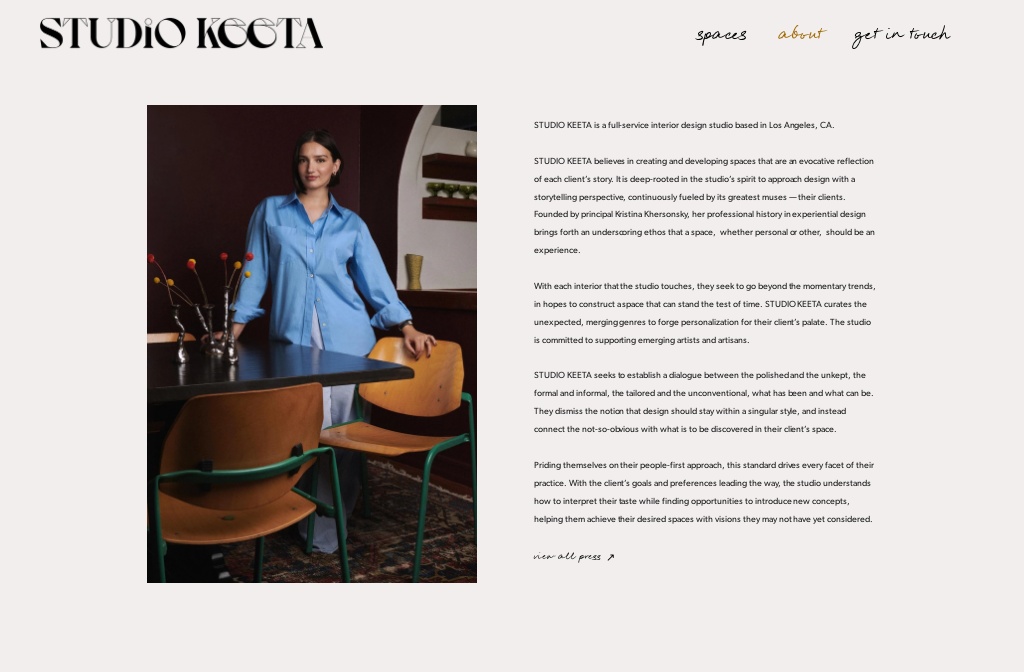 ABOUT | STUDIO KEETA