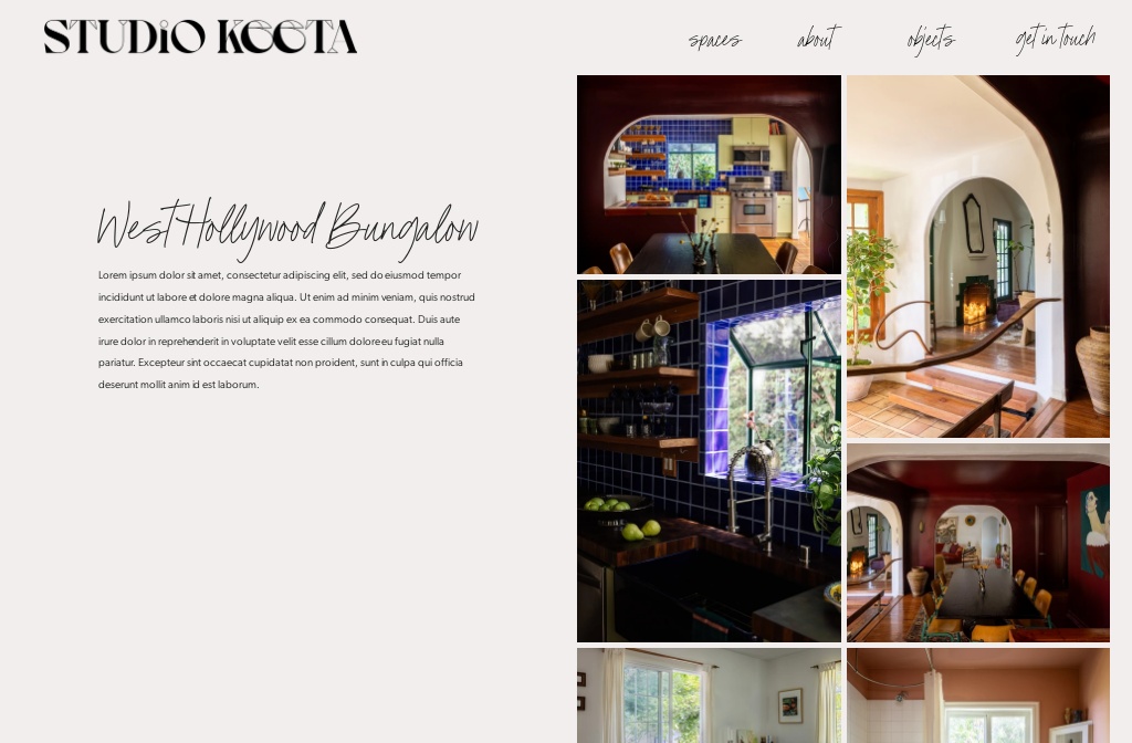 STUDIO KEETA — Weho