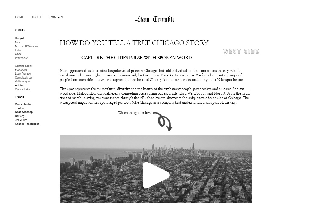 Liam Trumble — Nike