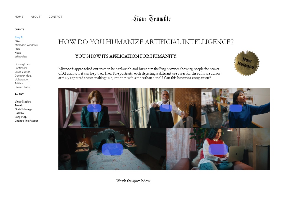 Liam Trumble — Bing