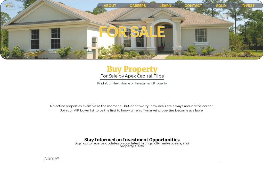 Apex Capital Flips — For Sale