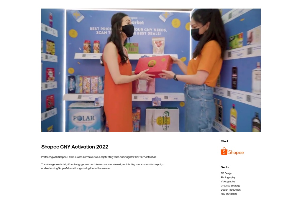 Heilo — Shopee CNY Activation 2022