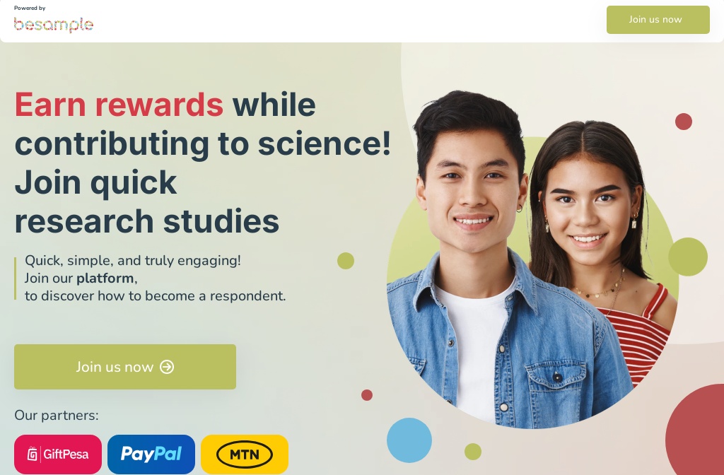 Respondents | Besample — worldwide