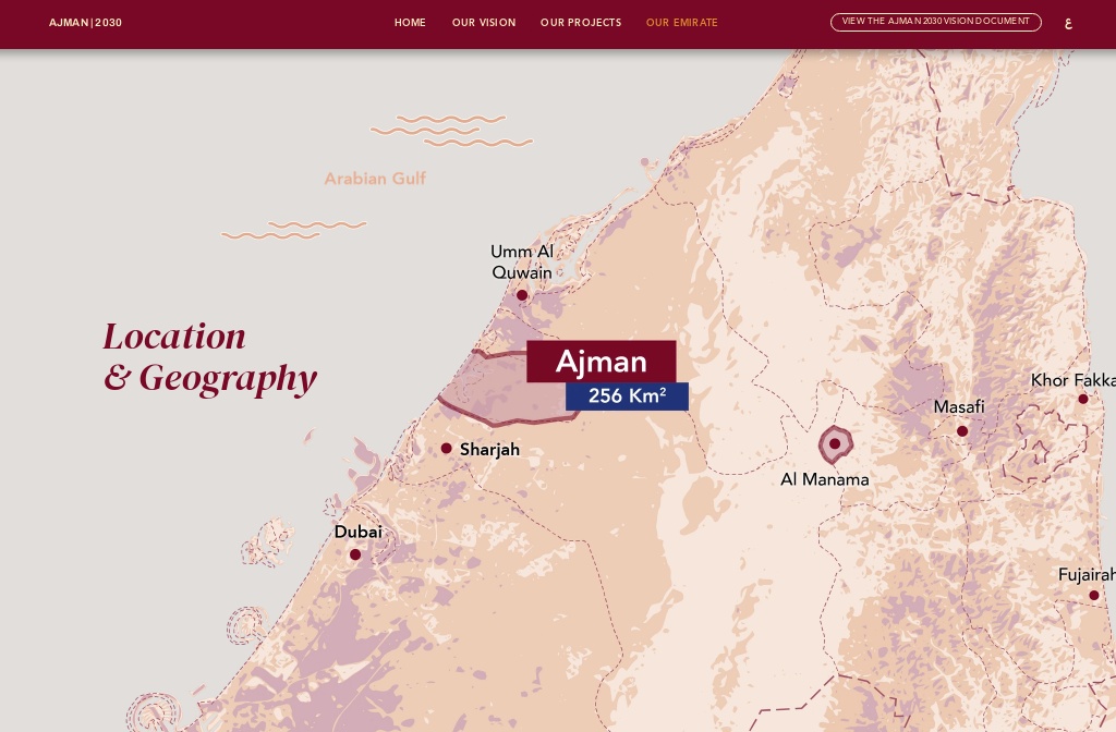 Projects: Ajman visiion 2030