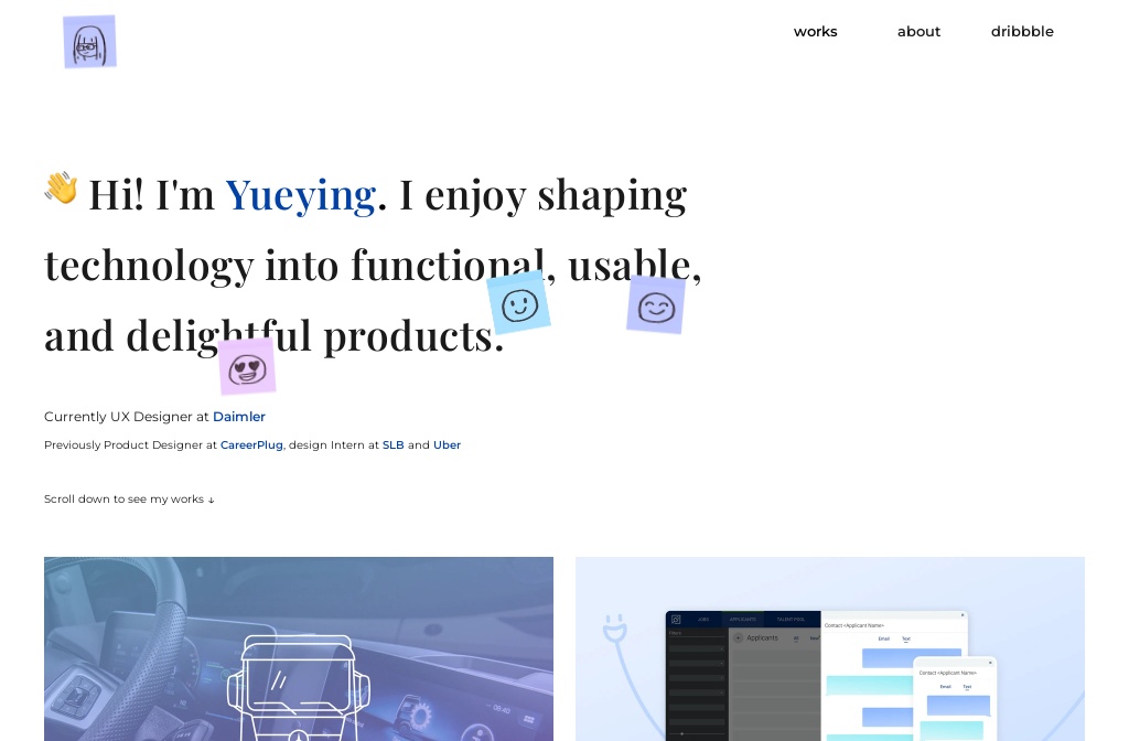 Yueying Zhou Portfolio
