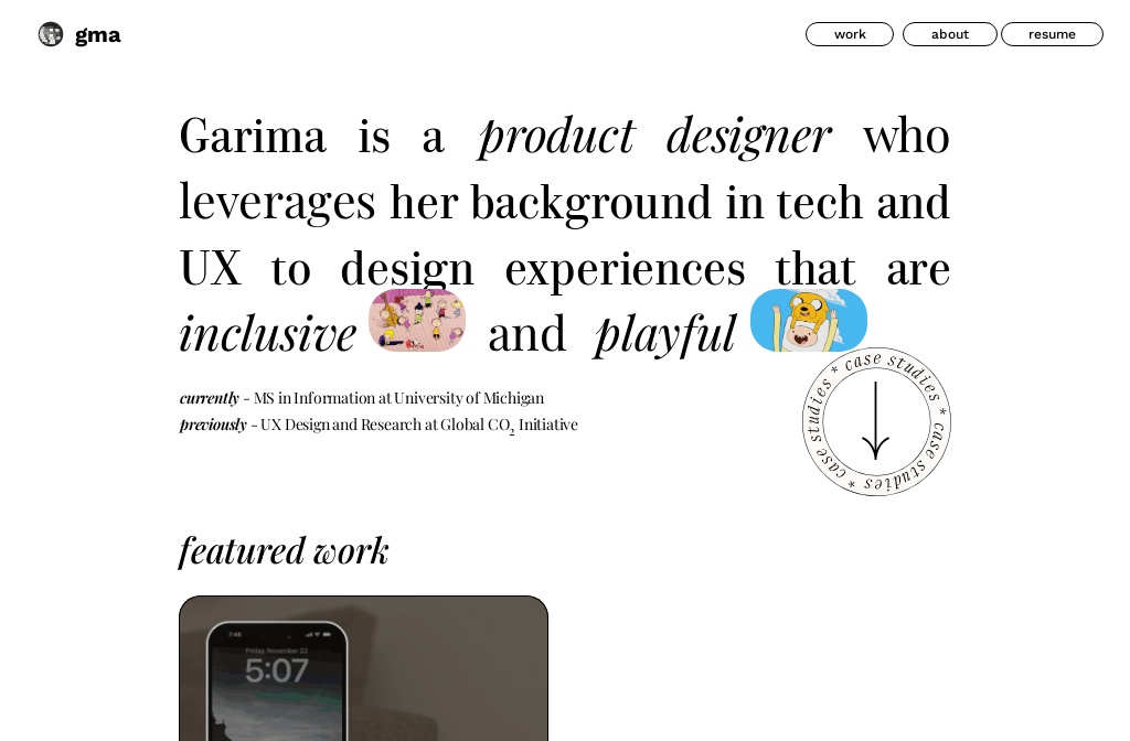 Garima Mazumdar - Design Portfolio