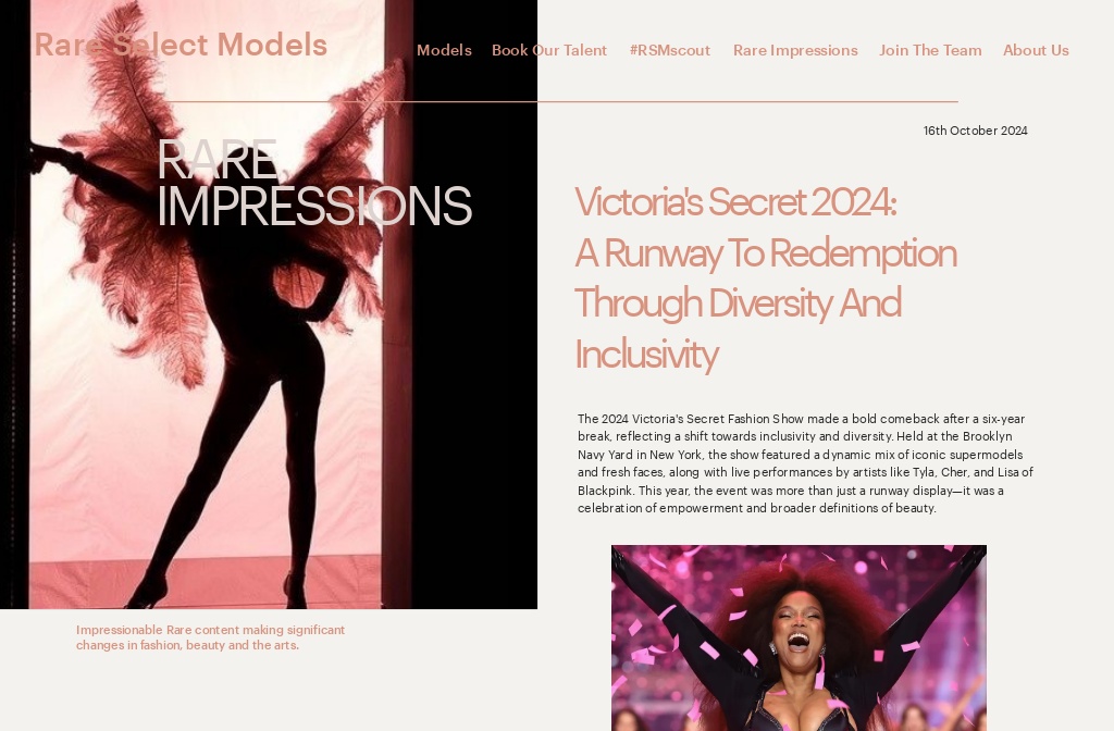 Victoria's Secret 2024: a runway to redemption through diversity and ...