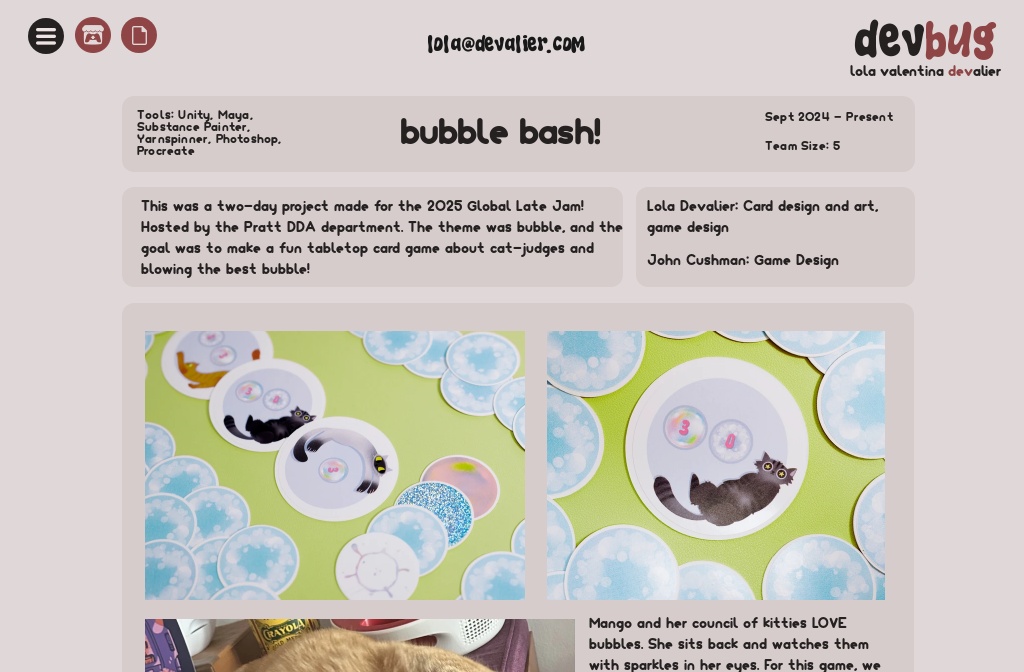 Devbug's Portfolio — Fish Outta Water