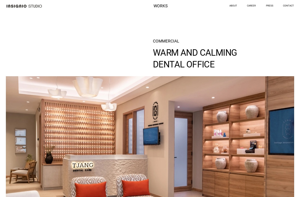 INSIGNIO STUDIO — W | Warm and Calming Dental Office