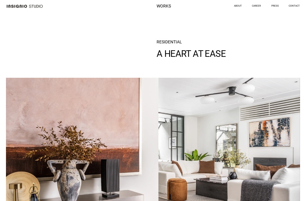 INSIGNIO STUDIO — W | A Heart at Ease