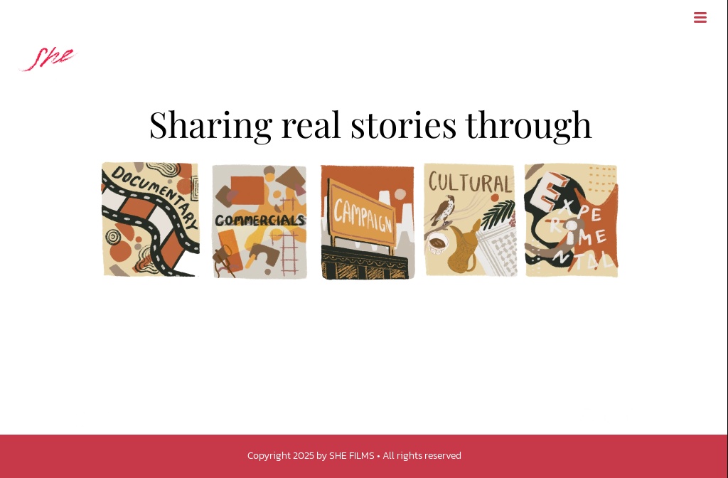 She Films — The Work – Film Index