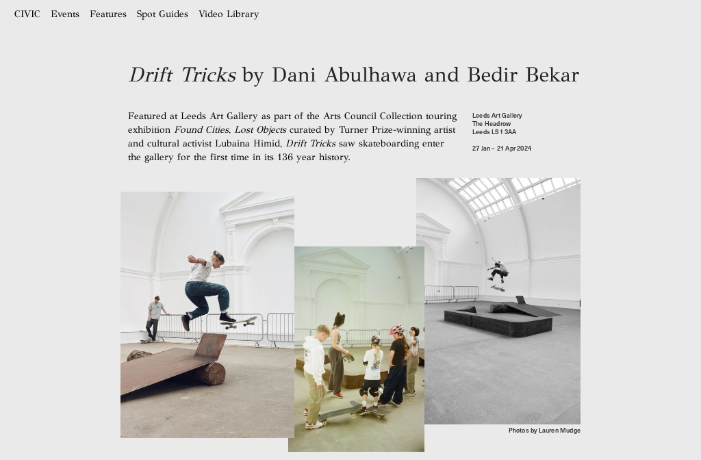 Civic Leeds — Feature – Drift Tricks