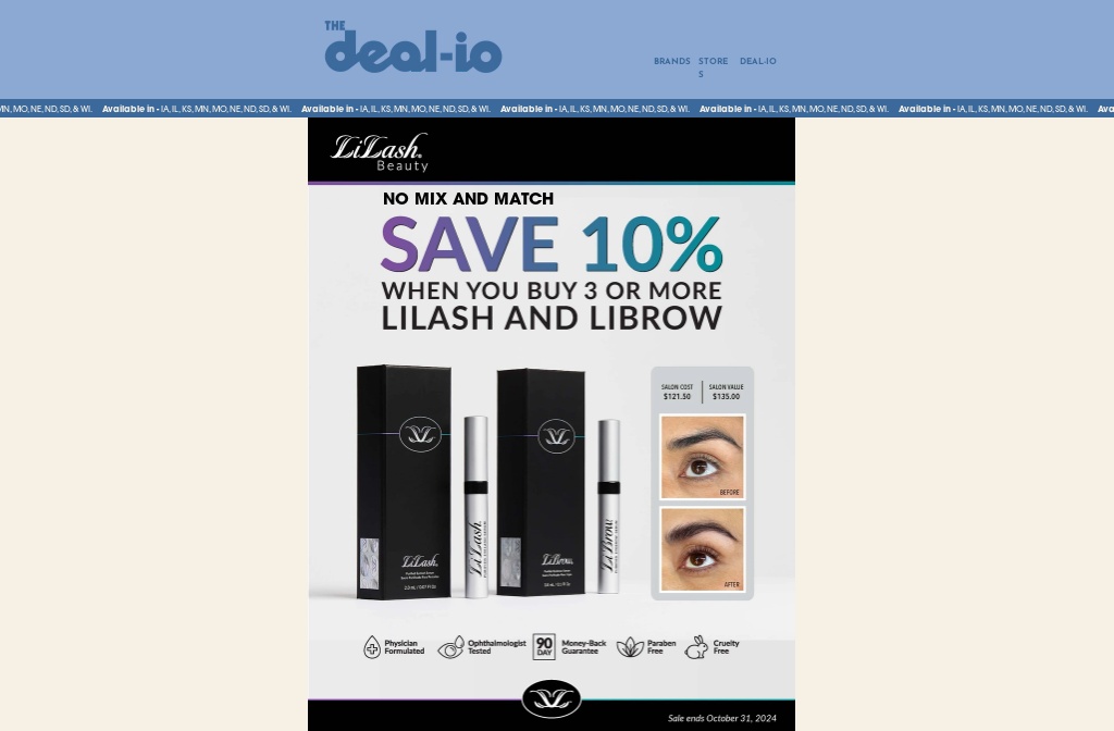 DEALIO SEPT/OCT — Lilash