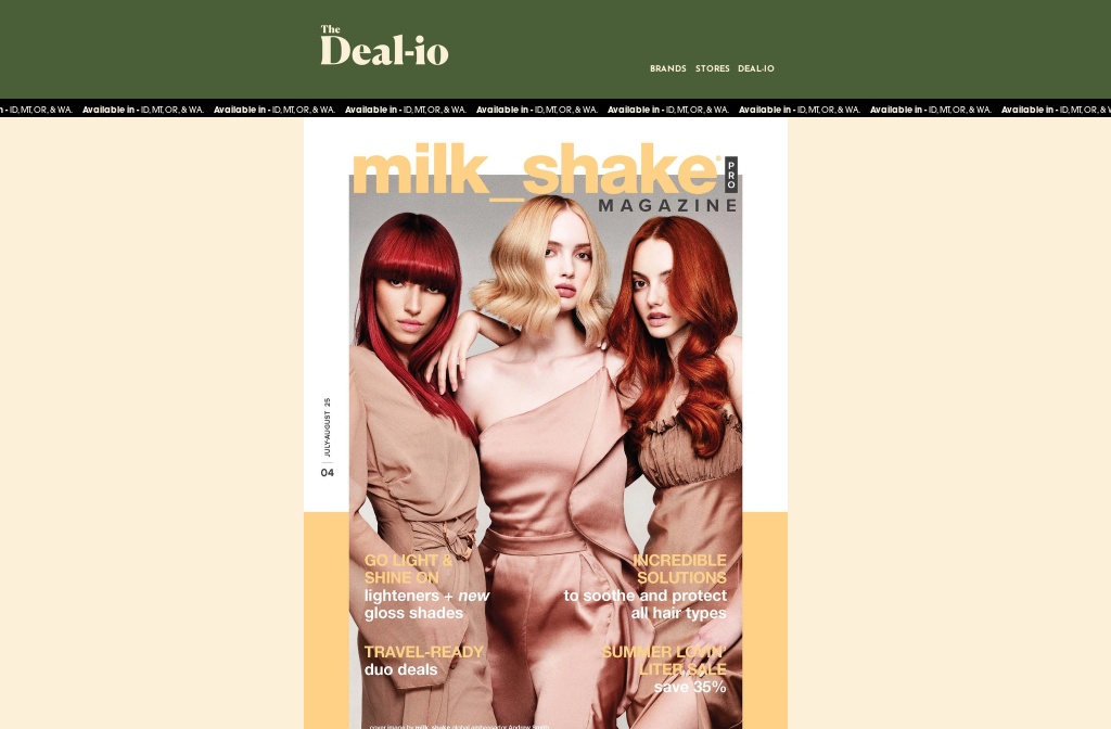 JULY/AUG — MilkShake