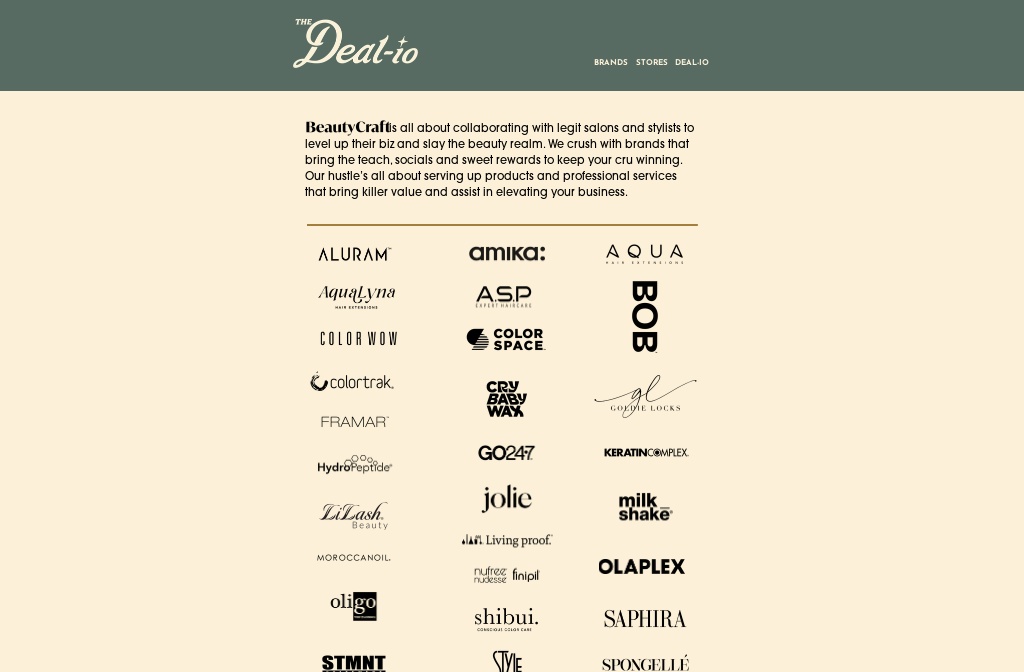 DEAL-IO SEPT/OCT — Brands