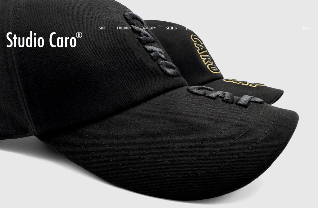 studio-caro.com — CARO CAP