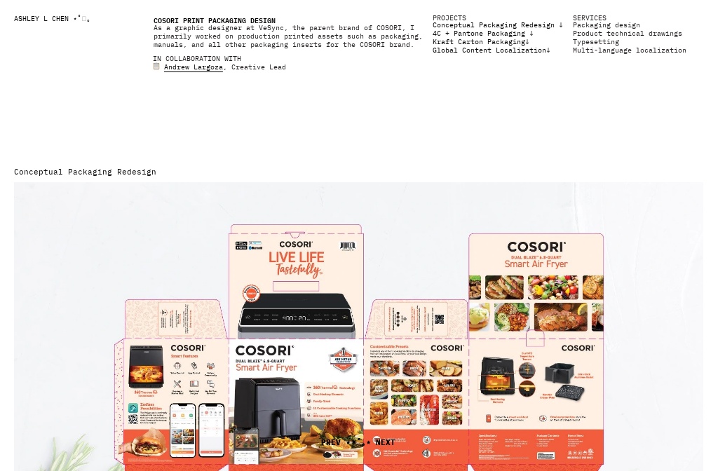 COSORI – Ashley L Chen