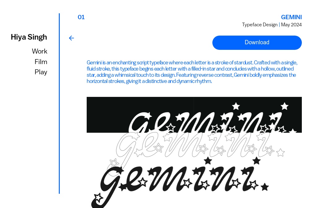 Hiya Singh — Gemini