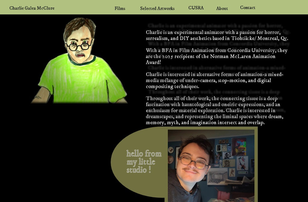 Charlie Galea McClure — About