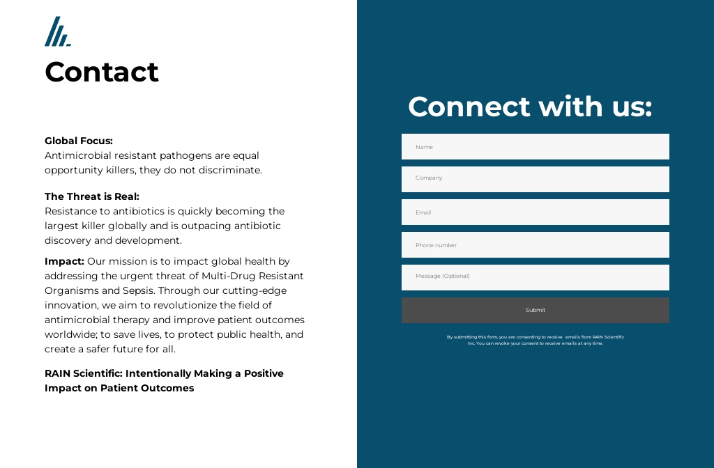 Rain Scientific Inc. — Contact