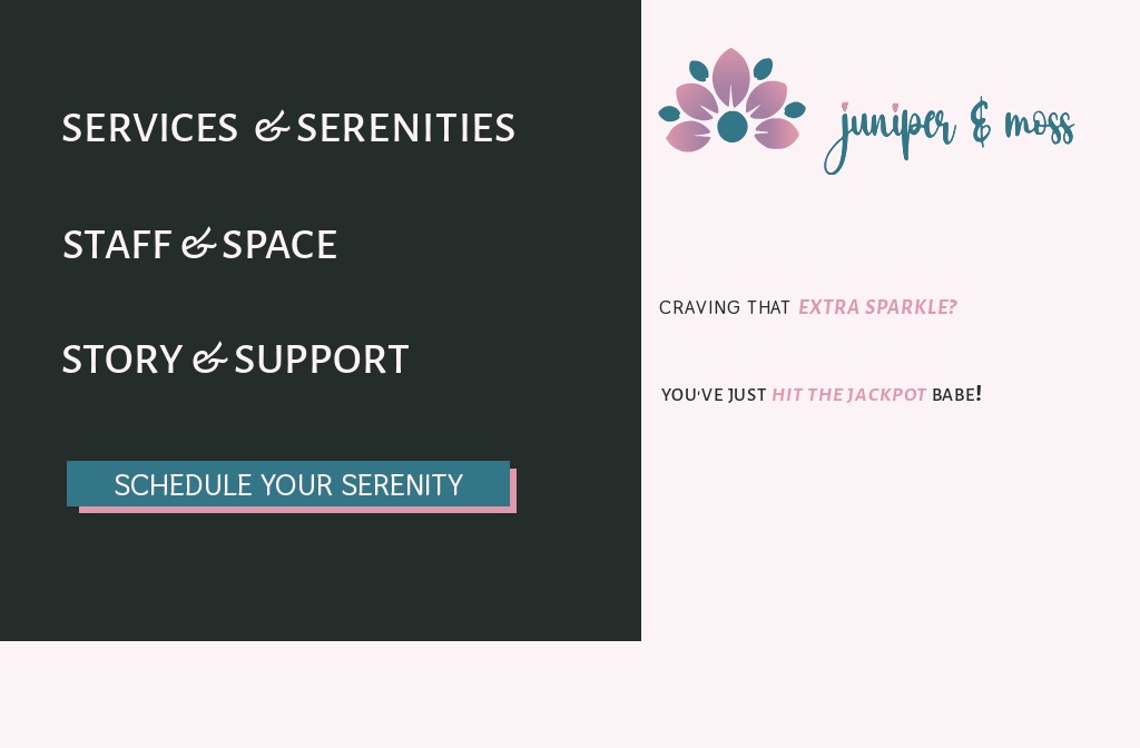 Schedule Your Serenity Today