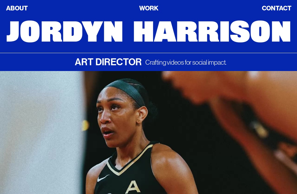 Jordyn Harrison | Art Director Crafting Videos for Social Impact