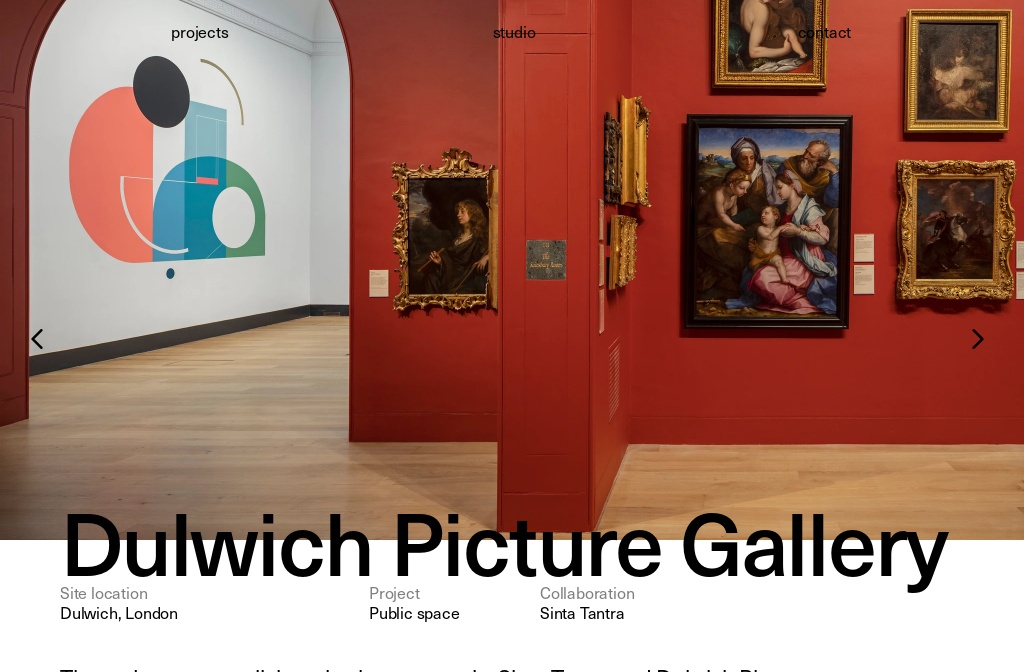 NZ Design Studio — Dulwich Picture Gallery