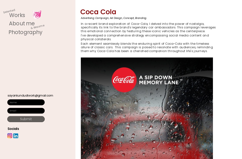 Portfolio — Coca Cola