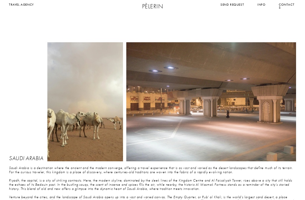 PÈLERIN — Saudi Arabia