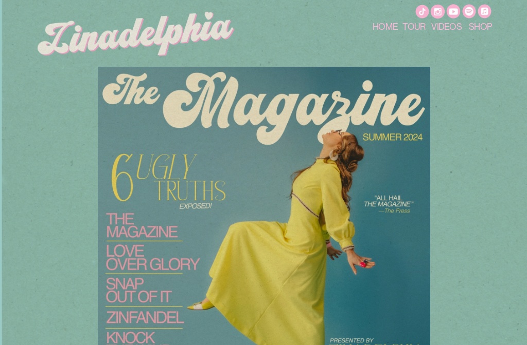 Zinadelphia — Music