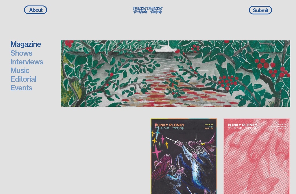 Plinky Plonky — magazine