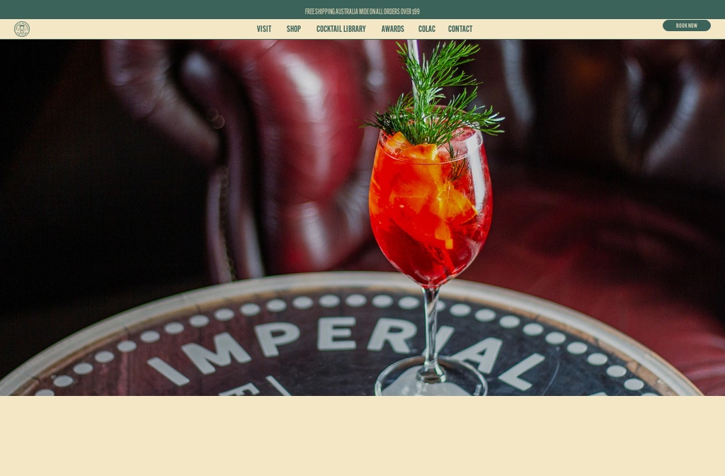 Imperial Measures Distilling — Cocktail recipes