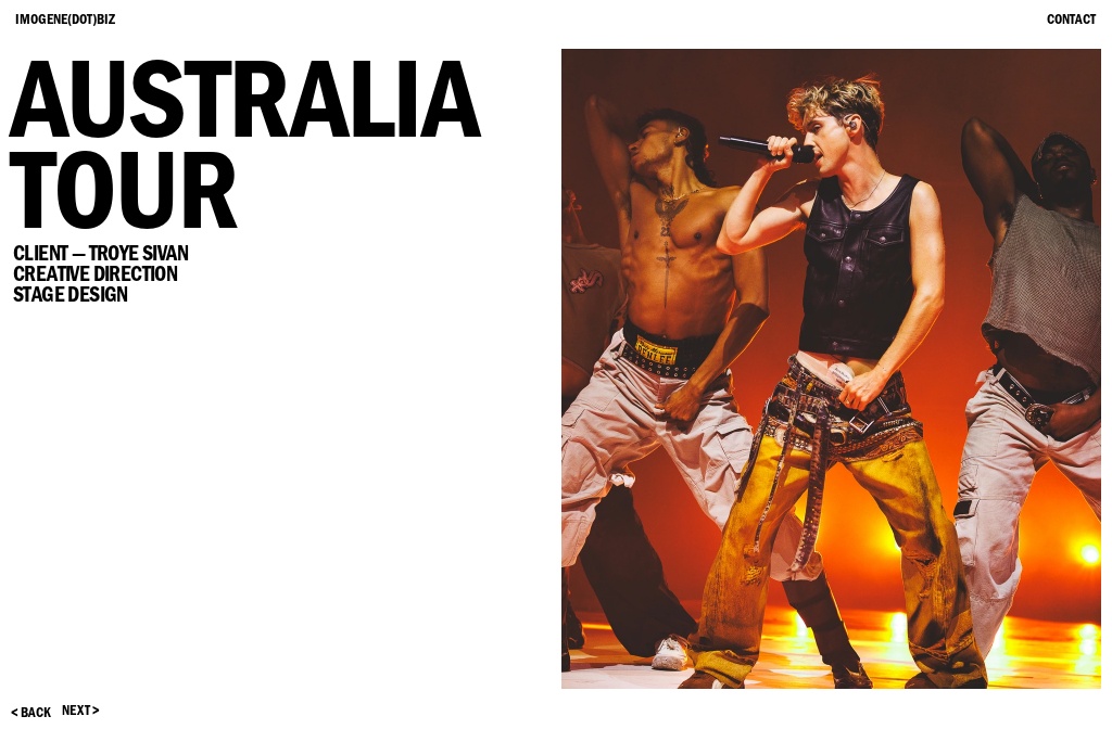 Imogene Strauss — TROYE SIVAN AUSTRALIA