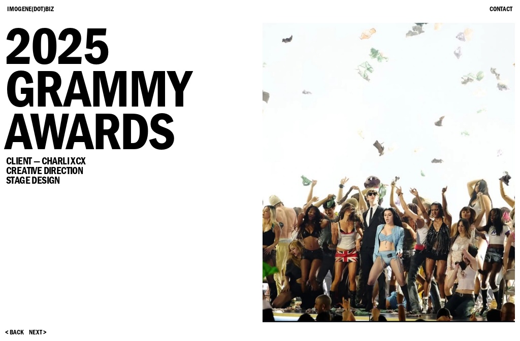 Imogene Strauss — XCX GRAMMYS