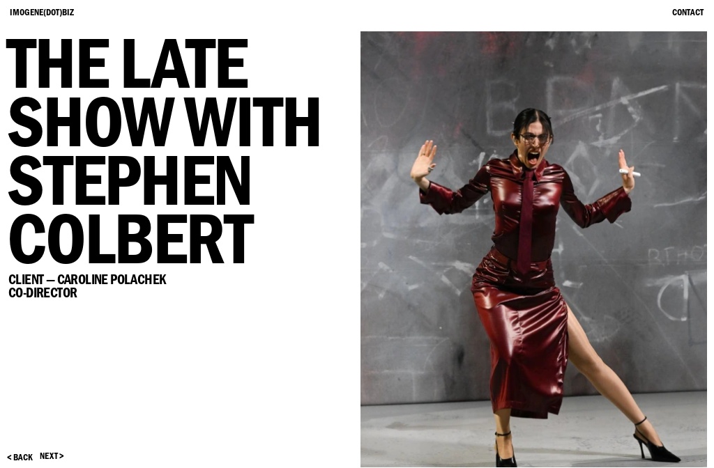 Imogene Strauss — CAROLINE POLACHEK COLBERT