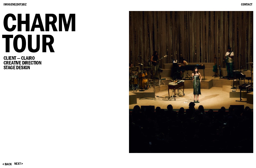 Imogene Strauss — CLAIRO CHARM TOUR